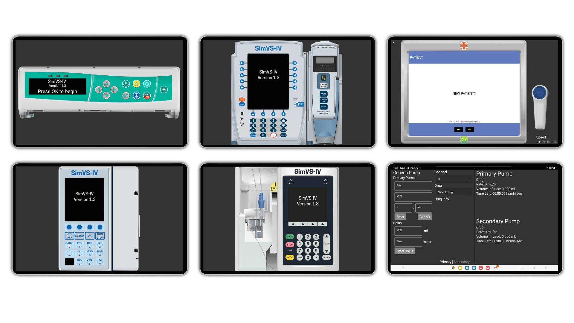 SimVS-IV Series | IV Infusion Pump Simulator